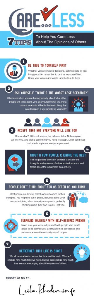 Care Less Infographic – Truly Human Rocks